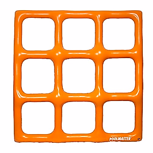Poolmaster Tic Tac Toe Game Orange/Blue (Reversible)
