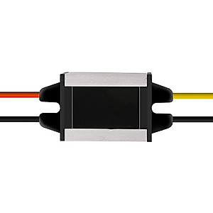 12V to 5V DC Converter Car Power Voltage, Waterproof DC 6.3-22V 12V Step Down to DC 5V 3A 15W Voltage Regulator Buck Converter Power Supply Step-Down Module Compatible with Vehicle Car Truck Volt