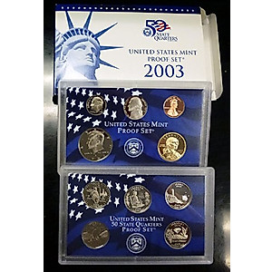 2003 U.S. Mint Proof Set Original Mint Package