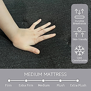 sdoodo Twin Mattress,14 Inch Twin Size Mattress in a Box with Independent Pocket Spring,Memory Foam Hybrid Mattress,Pressure Reliving,Medium Firm,CertiPUR-US Certified