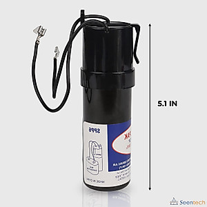 SPP6 Relay/Capacitor Hard Start Kit with 500% Increase Starting Torque for Air Conditioner - Compatible with HVAC Compressor – Replaces SPP6, TJ90HS6,AP4502872,35702, DST-6, ERPP6, HS6, HS650