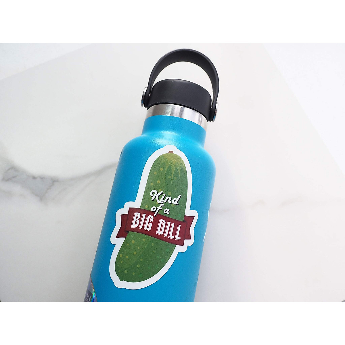 Kind of a Big Dill Pickle Sticker, Funny Stickers for Hydroflask, Pickleball Funny Quote Decals for Laptop, Kind of a Big Deal Meme Stickers