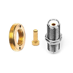 Fumei NMO to PL259 Adapter NMO Mount Assembly with NMO and SO-239(UHF Female) Connector