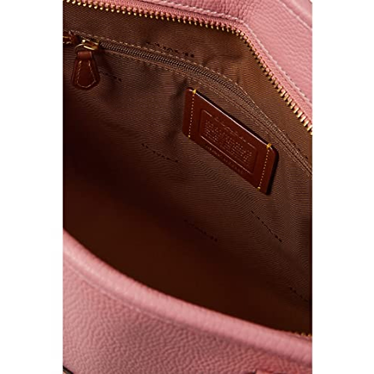 COACH Polished Pebble Leather Taylor Tote Bubblegum One Size