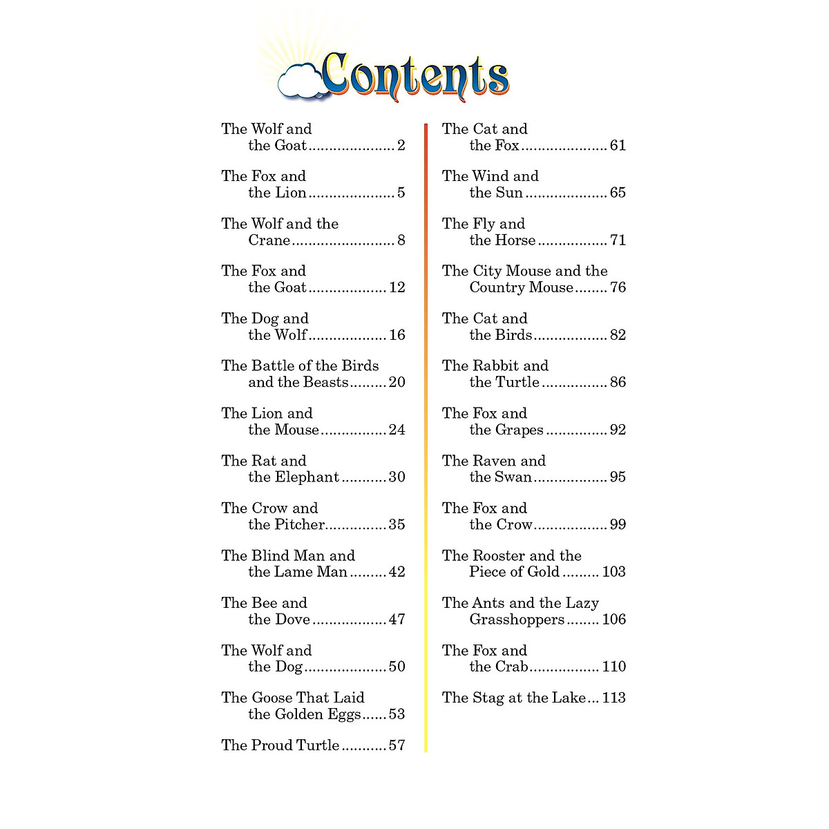 Aesop's Fables - Abeka 1st Grade 1 Phonics Reading Program Student Reader