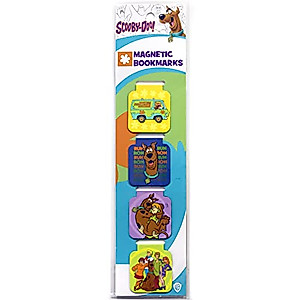 Ata-Boy Scooby Doo Bookmark, Scooby Doo Cartoon Magnetic Bookmarks (4 Set) Scooby Doo Gifts & Merchandise…