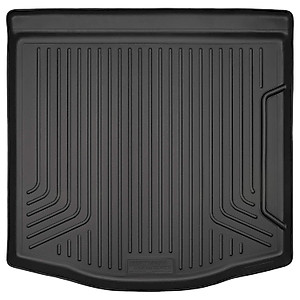 Husky Liners | Weatherbeater Series | Trunk Liner - Black | 43021 | Fits 2012-2018 Ford Focus S/SE/Titanium Sedan 1 Pcs