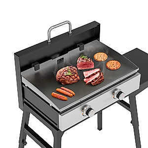 Blackhoso Griddle Lid Replacement 5011 and Waterproof Griddle Cover for Blackstone 22 inch Table Top Griddle Hard Hood and Griddle Cover