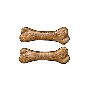 Bonies Natural Breath and Dental Formula Treats for Dogs, Made in USA - All Natural - Freshens Breath - Low Calories - for Dog Chicken Flavor, 2 Mini Bones Pack