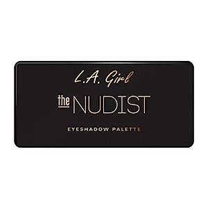 L.A. Girl Fanatic Eyeshadow Palette, The Nudist, 0.035 Oz., Powder