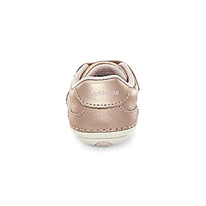 Stride Rite Baby Girls Soft Motion Adalyn First Walker Shoe, Rose Gold, 3 Wide Infant