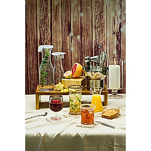 Lillian Tablesettings 1 Acrylic Plastic Carafe With Lid-12 Oz | Clear | 1 Pc, 12 oz, 0
