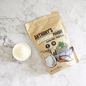 Anthony's Heavy Cream Powder, 1 lb, Gluten Free, Non-GMO, Keto Friendly, Product of USA
