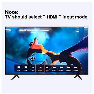 Dingsun Component to HDMI Converter Female YPbPr to HDMI Converter Support 720P/ 1080P for HD TV, DVD Player, Blu-ray Player, Wii, PS2/PS3, Xbox 360, Original Xbox and More (with HDMI Cable)