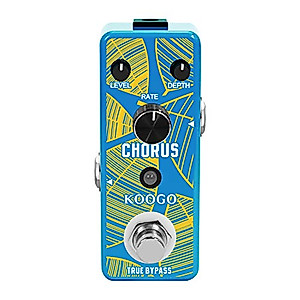 Koogo Chorus Pedal Analog Chorus For Electric Guitar & Bass