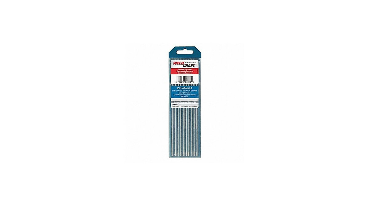 Miller Tungsten Electrode 0.040" D, 7" L - Pack of 10 | Reliable ...