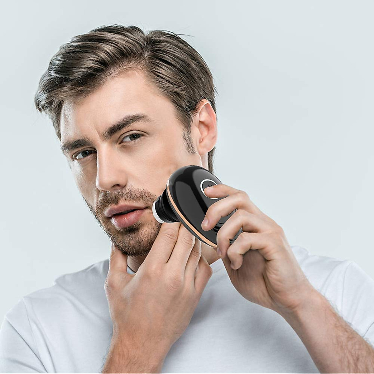 Surker Head Shavers for Bald Men 4d Electric Razor 5 in 1 Nose Beard Trimmer Hair Clipper Shaving Kit Rotary Shaver Cordless USB Rechargeable Facial Grooming Kit Waterproof