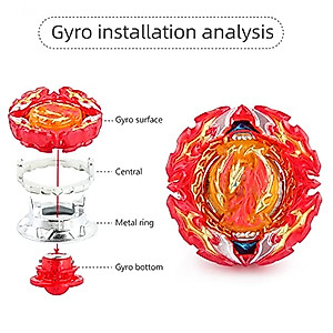 Battling Tops Burst B-191 Gyro Toys for Kids with Launcher (B-191-02)