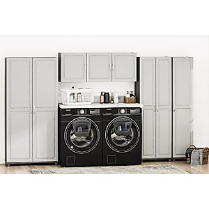 SystemBuild Kendall 54" Wall Cabinet in Gray