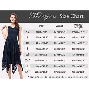 Meetjen Summer Floral Lace Dress Cocktail Prom Graduation A Line Bridal Shower Wedding Guest Dresses Plus Size White 2XL