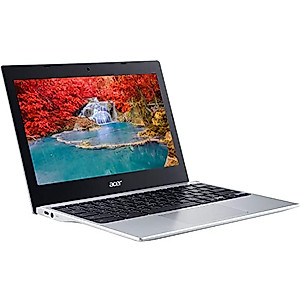 2022 Flagship Acer 311 Chromebook 11.6" HD Display Laptop Computer, MediaTek MT8183C 8-Core Processor, 4GB LPDDR4X, 32GB eMMC, WiFi 5, Webcam, Bluetooth, Chrome OS, Silver w/ GM Accessories