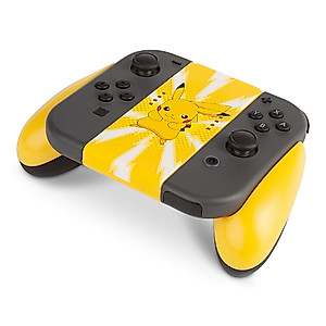 PowerA Pokemon Joy-Con Comfort Grip for Nintendo Switch - Pikachu, Works with Nintendo Switch Lite - Nintendo Switch