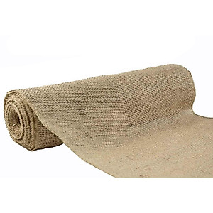 Mybecca 5 Yard 10 Oz Burlap Premium Natural Vintage Jute Fabric 40 Inches Wide Upholstery