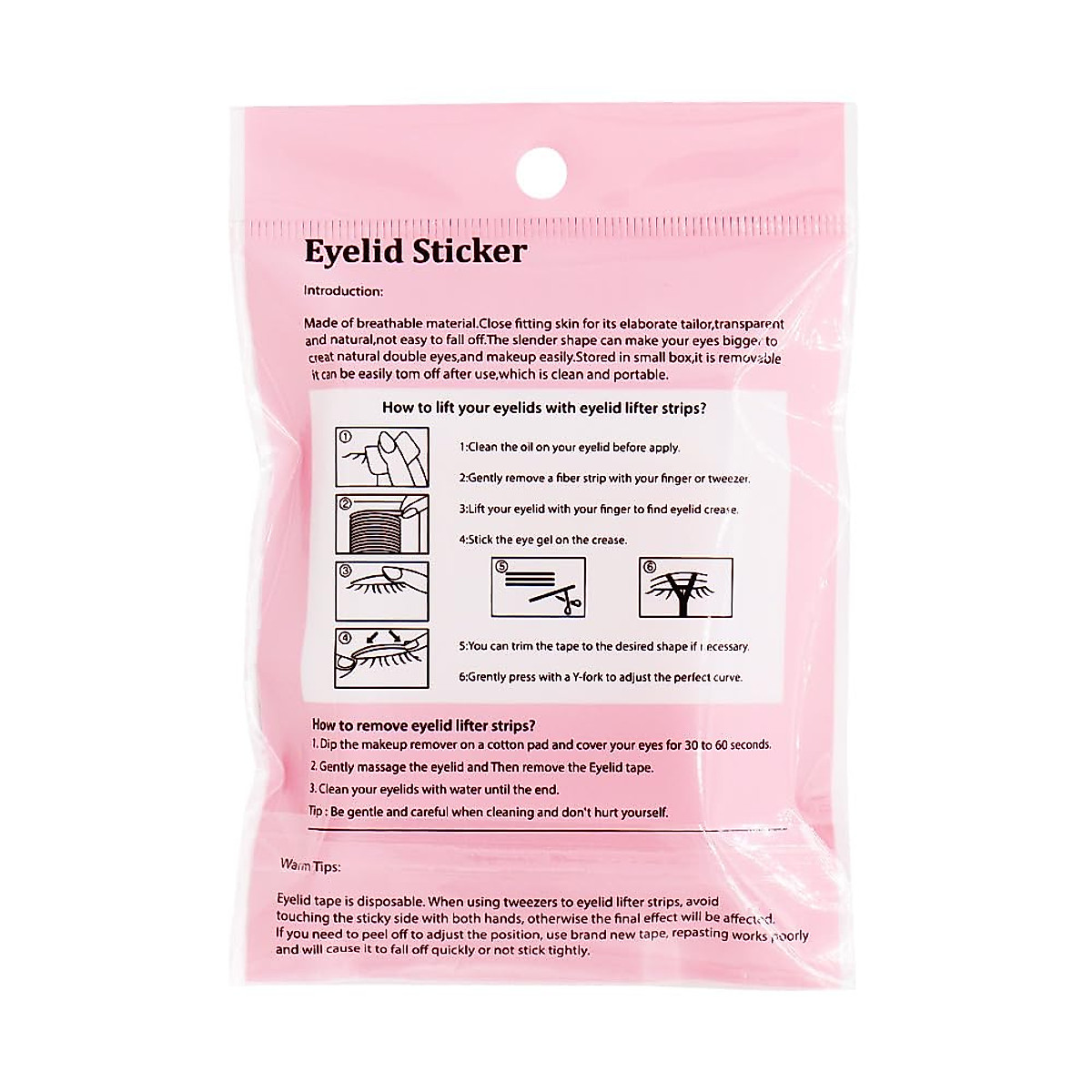 Dedila Pro Makeup Eyelid Tape Big Eye Decoration Invisible Fold Eyelid Shadow Sticker Eyelid Tape Tool