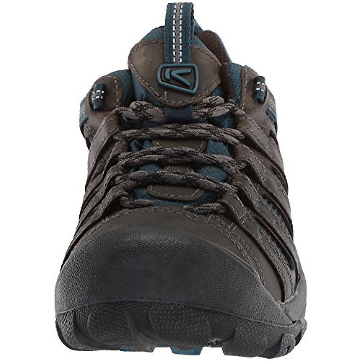 KEEN Men's Voyageur Low Height Breathable Hiking Shoes, Alcatraz/Legion Blue, 12