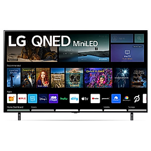 LG QNED85 Series 86-Inch Class QNED Mini-LED Smart TV 86QNED85UQA, 2022 - AI-Powered 4K , Alexa Built-In, Grey