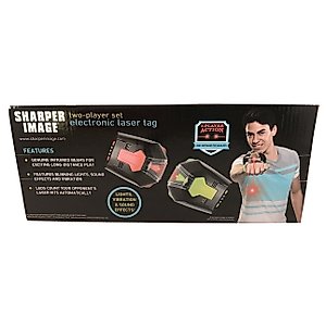 Laser Tag Electronic Game - Two Player Set - Lights, Vibration & Sound, Infrared Technology