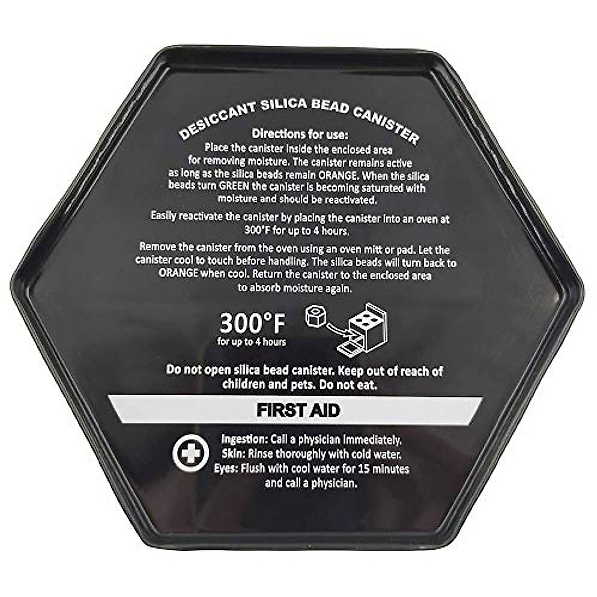 FULLBOW Gun Safe Dehumidifier Moisture Absorbers for Tool Box&Firearms,750g Reusable Silica Gel Desiccant Canister Dehumidifier for Gun Safe - No Cobalt II Chloride (1 Unit)