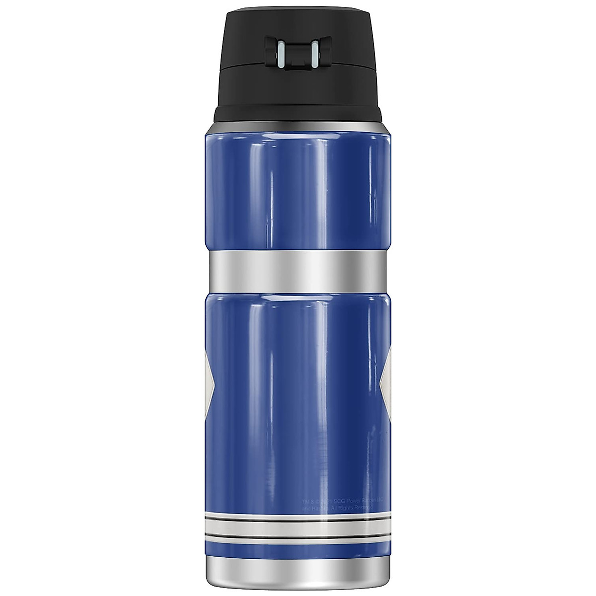 Power Rangers Blue Ranger Emblem THERMOS STAINLESS KING Stainless Steel Drink Bottle, Vacuum insulated & Double Wall, 24oz