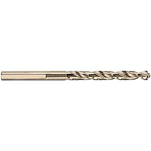 DEWALT DW1906 3/32-Inch Gold Ferrous Oxide Split Point Twist Drill Bit, 2-Pack