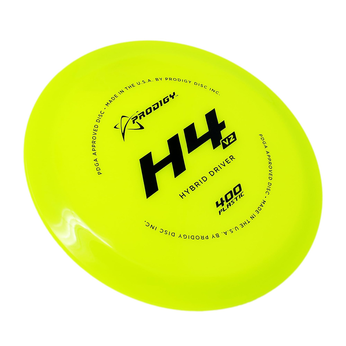 Prodigy Disc 400 H4 V2 | Understable Hybrid Disc Golf Driver | Slightly Understable for Maximum Distance & Straight Flight | Very Durable 400 Plastic | Colors May Vary