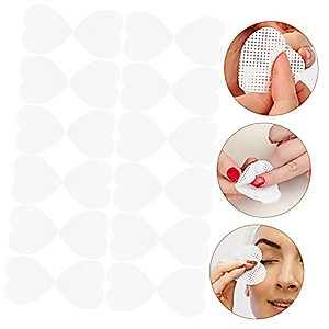 BIUDECO 200 Sheets Eyelash Cleaning Pads Gel Remover Pads Nail Cotton Pads Lint Free Nail Wipes Travel Wet Wipes Eyelash Gel Travel Supplies Makeup Remover Wipes Travel Size Nail Pads
