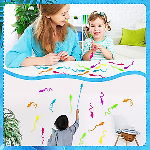 HLARTNET 25 PCS Sticky Shark Toys for Kids, Stretchy Shark Gifts Bulk, Ocean Under Sea Themed Favors Goodie Bags Stuffer, Classroom Prizes Students Rewards