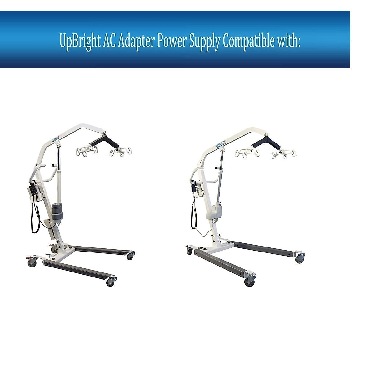 UpBright AC DC Adapter Compatible with Lumex LF1050 LF1090 LF1090-PRO-LAB RevA12 Graham-Field Easy Lift Patient Lifting Electric Cradle System Hon-Kwang Model HK-B124-A27 Power Supply Battery Charger