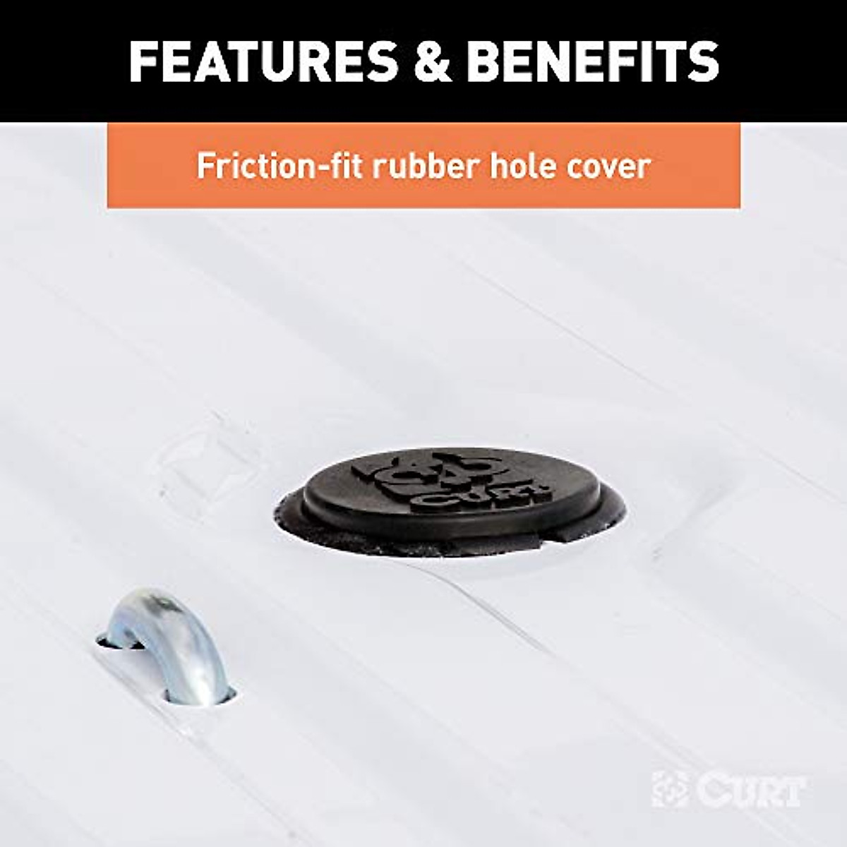 CURT 60700 Factory Original Equipment Style Gooseneck Hitch, 30,000 lbs. 2-5/16-Inch Ball, Fits Select Ford F-250, F-350, F-450 Super Duty