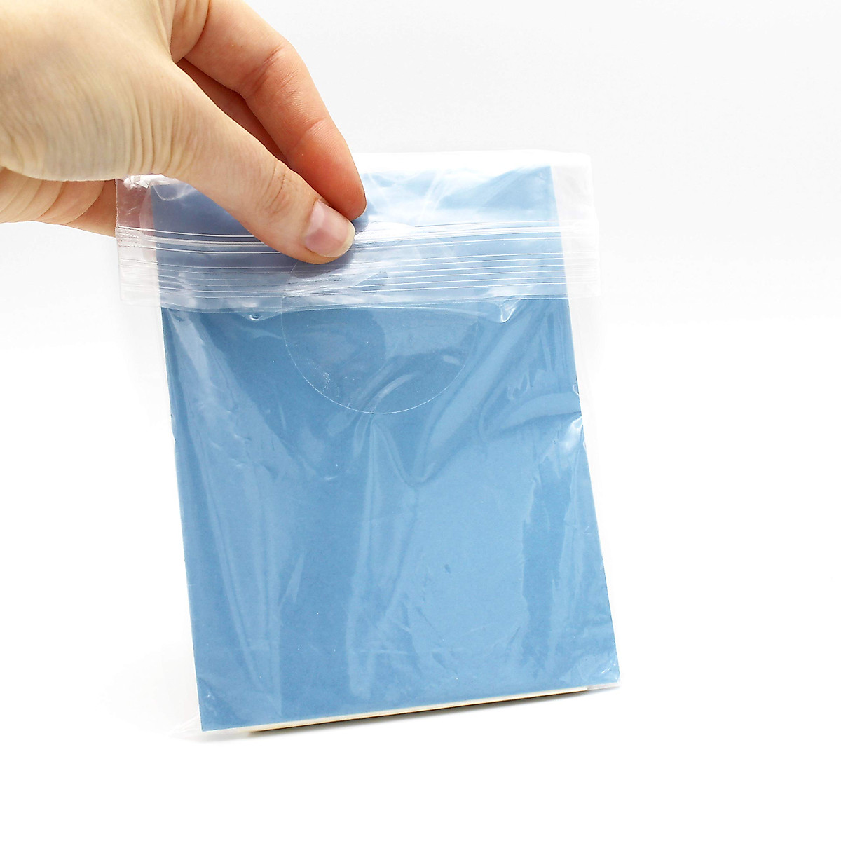 ChromaLabel 2 Inch Round Clear Wafer Seals, 250 Labels per Roll