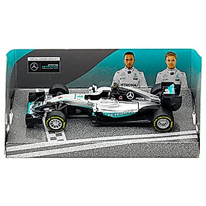 Bburago Mercedes-Benz W07 H F1#6 Nico Rosberg 2016 1/43 Diecast Model Car 38026