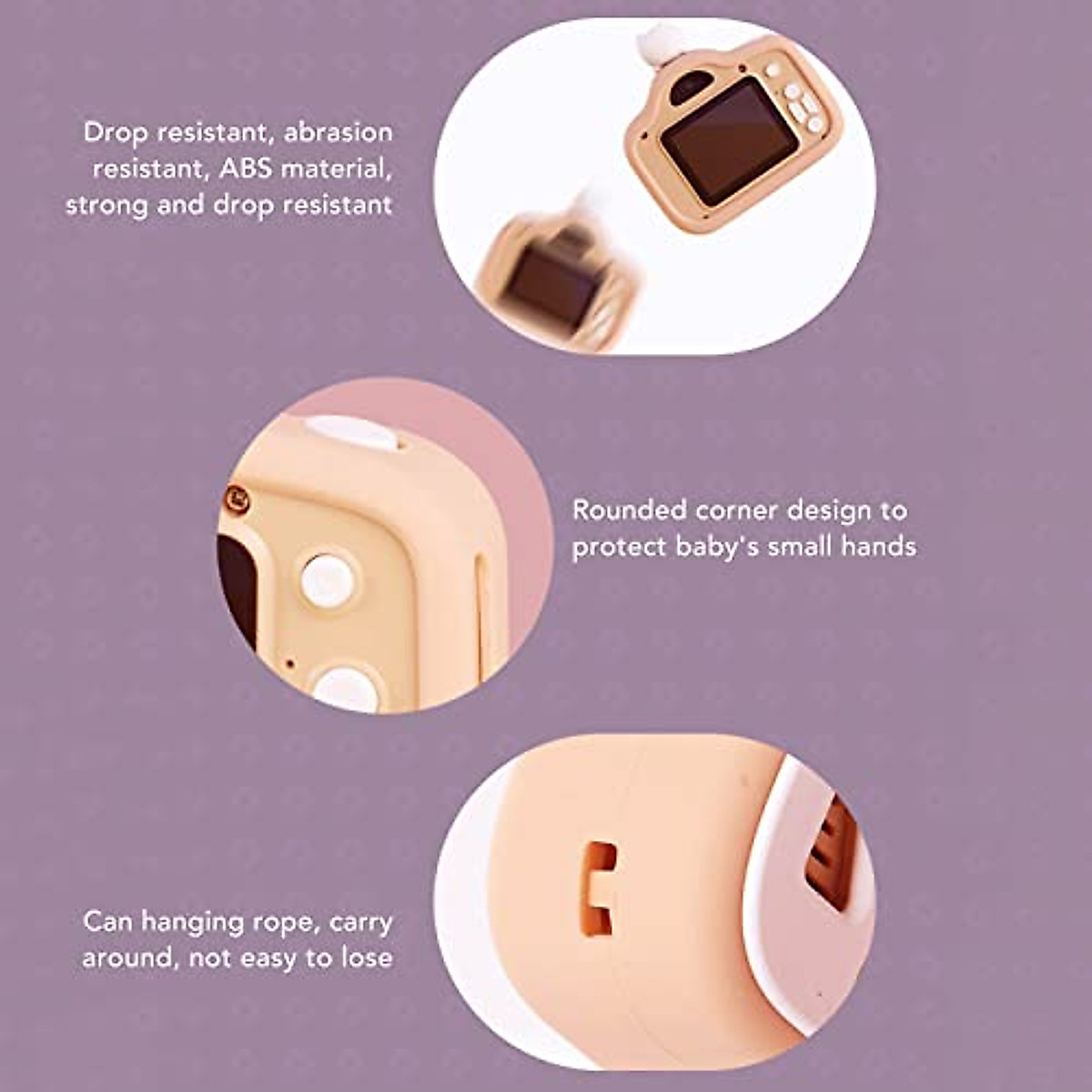 Cartoon Digital Camera, 40MP HD Dual Camera Children Camera for 4-12 Year Old Girls Boys