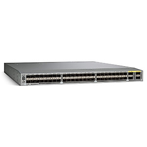 Cisco Nexus N3K-C3064PQ-10GX 48-Port SFP+ Layer 3 Managed Switch w/ Dual PSU (Renewed)