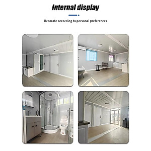 Fast Build prefab House 20ft 40ft Modular Folding Container Office House Camping Foldable