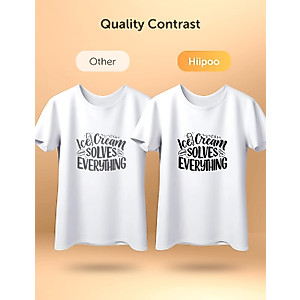 Hiipoo Sublimation Ink for EcoTank Supertank Inkjet Printers ET-2720 ET-2760 ET-2800 ET-2803 ET-3760 ET-4700 ET-4800 ET-7720 ET-2400 Heat Press Transfer on T-Shirt Mug Mask Printer(Autofill/Anti-UV)