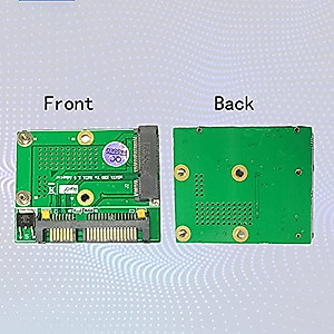 WLGQ mSATA Mini PCIe SSD Solid State Drive to 2.5 Inch SATA Adapter Card