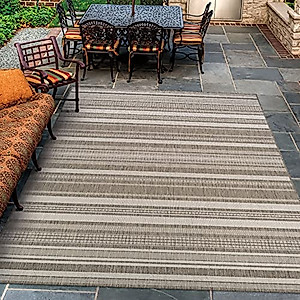 Couristan Gazebo Area Runner Rug 2'3" x 7'10" Champagne-Taupe