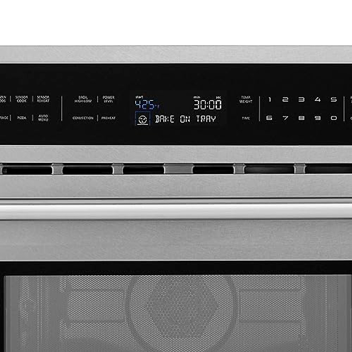 ZLINE 30" 1.6 cu ft. Built-in Convection Microwave Oven in DuraSnow® Stainless Steel with Speed and Sensor Cooking