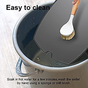 7582 Cooking Griddle for Weber Q100 Q1200 Q1400 Q120 Q1000 Gas Grills, 50060001 51060001 52020001,BBQ Accessories for Weber Baby Q, Cast Iron,1 Pack