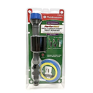 Fluidmaster K-400H-001-P5 Performax High Performance Toilet Fill Specialty Flush Valve Seals Repair Kit Multi color